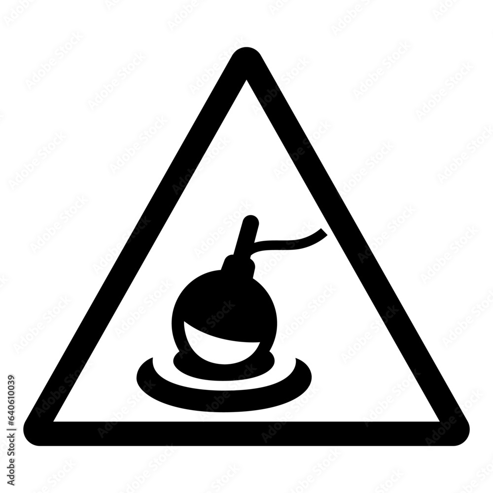 Vetor de Fishing Area Symbol Sign, Vector Illustration, Isolate On ...