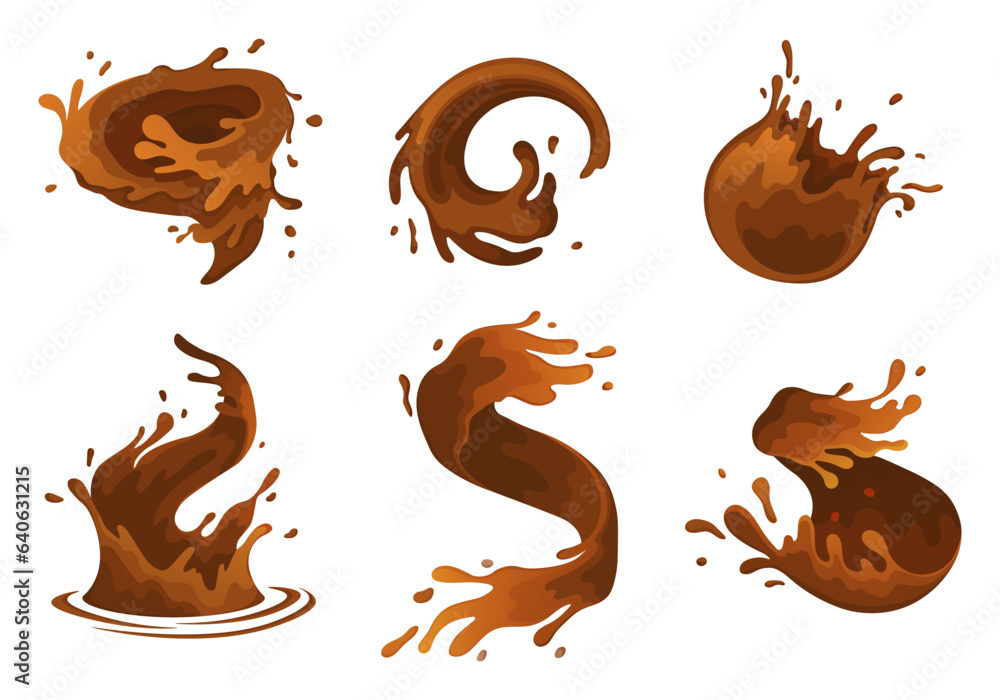 Water and juice splash liquide. Vector Illustration. A dripped droplet ...