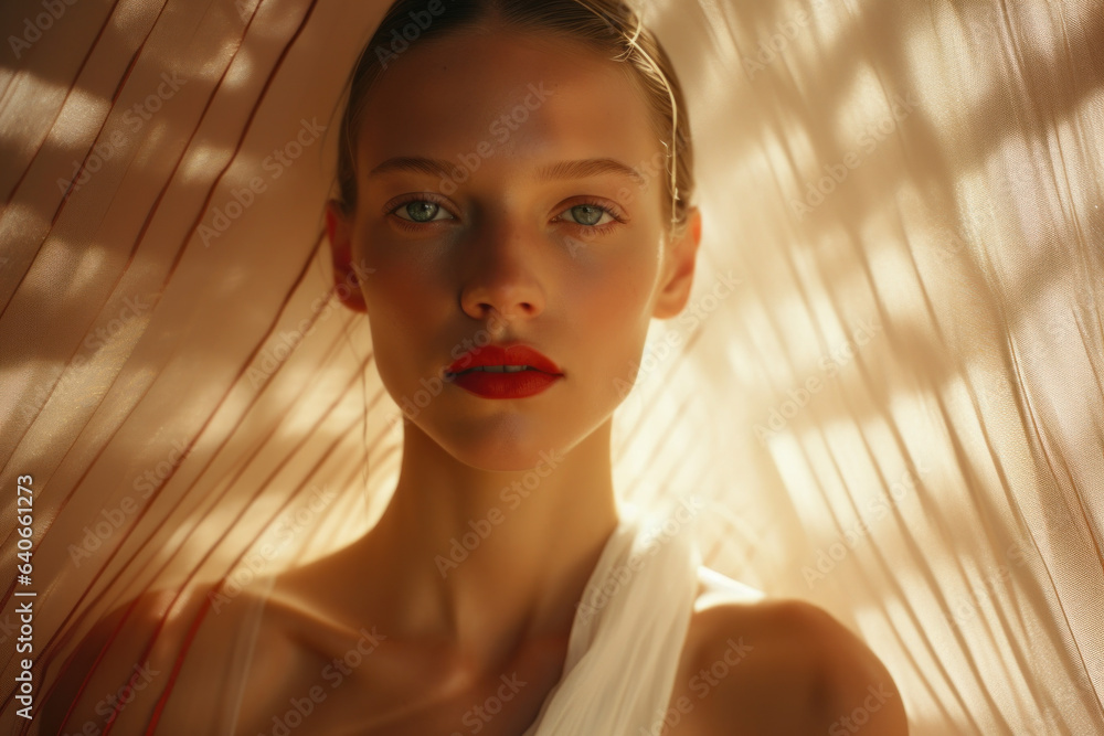 portrait of a woman/model/book character surrounded by magical ethereal ...