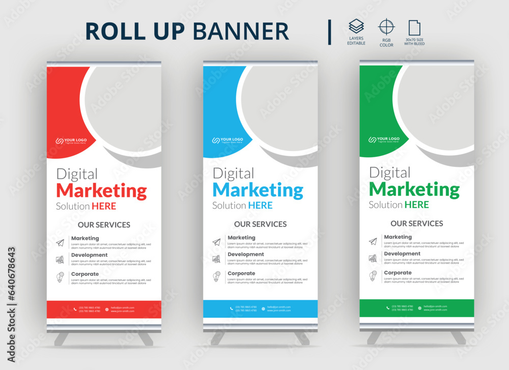 Roll Up Banner, Corporate Roll Banners, Conference Roll-Up Banners ...