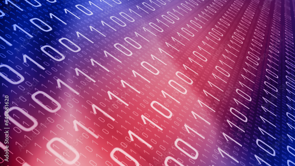 Visualizing Data In Binary Background Discovering The Power Of Binary Code In Data Visualization