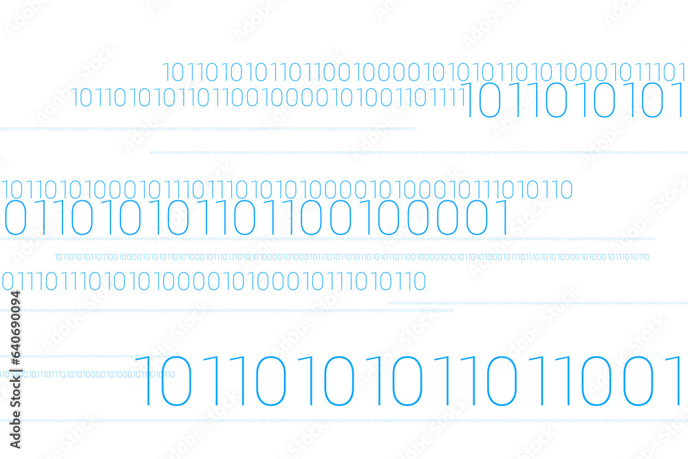 Digital png illustration of binary language on transparent background ...