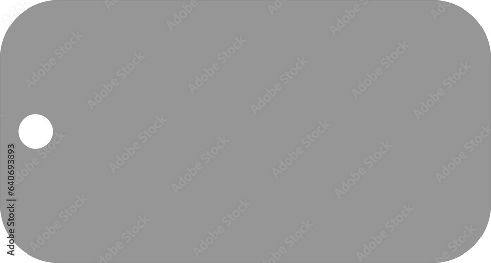 Digital png illustration of blank label on transparent background Stock ...