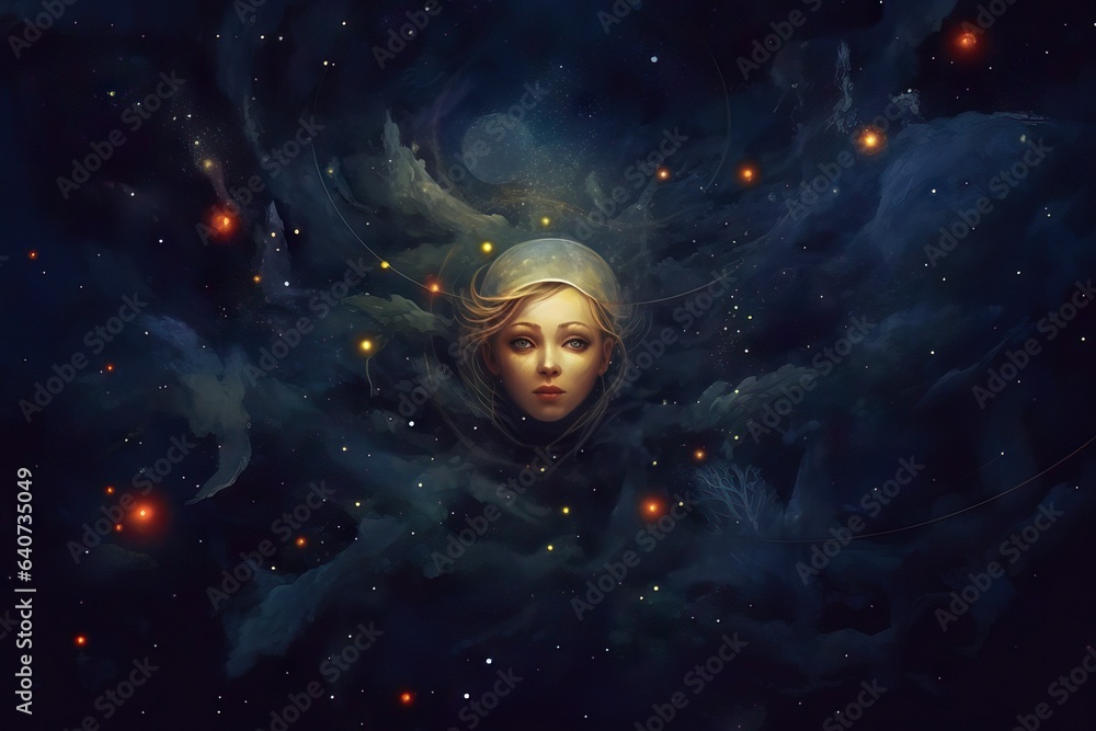 space outer milky field background cosmos stant nebula sky space way ...