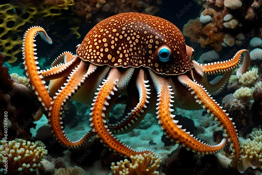 Examine the fascinating abilities and behaviors of octopuses. How do ...