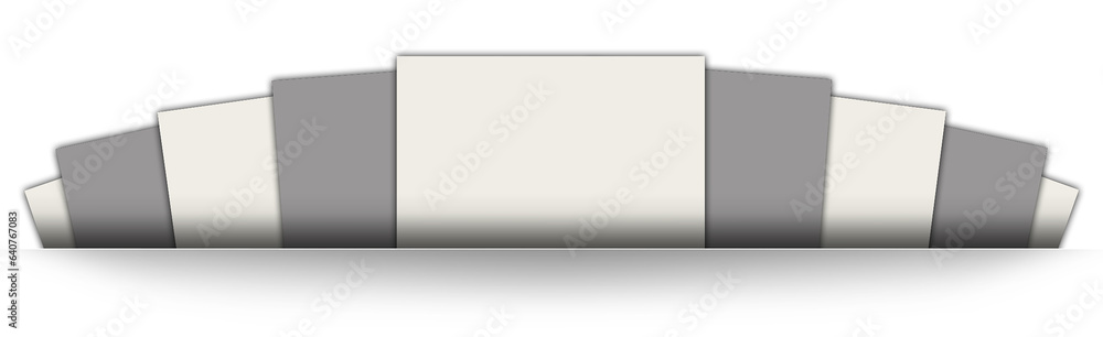 Insert report or screenshoot blank template white, grey and black for ...