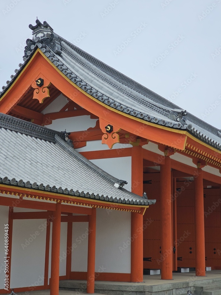 Kyoto Imperial Palace Building Chinese architecture Temple Composite ...