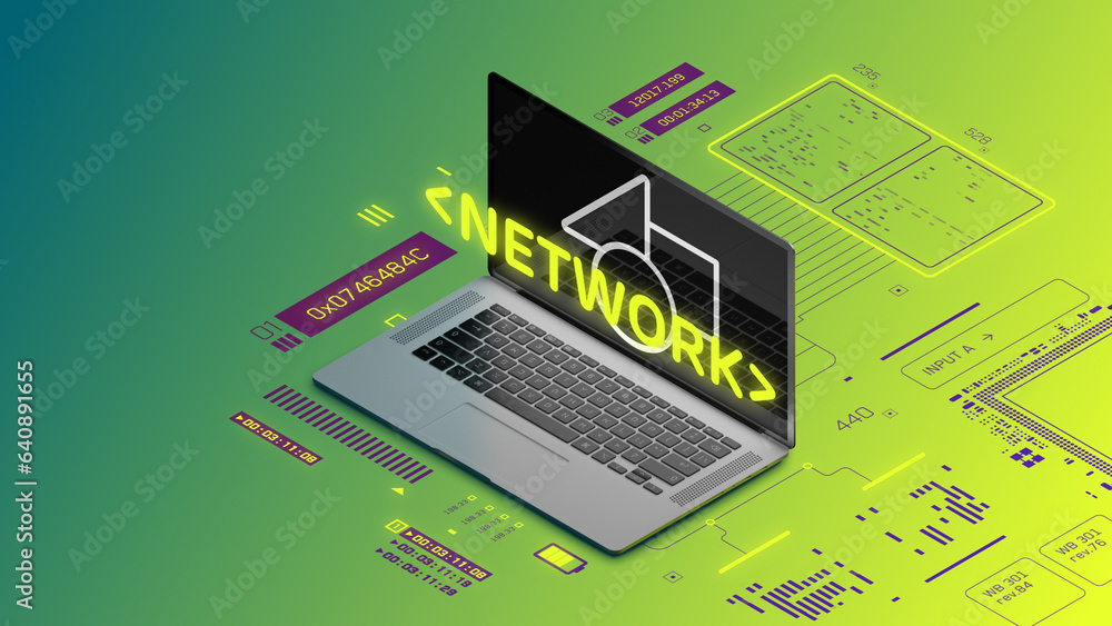 Network Title Stock Template | Adobe Stock