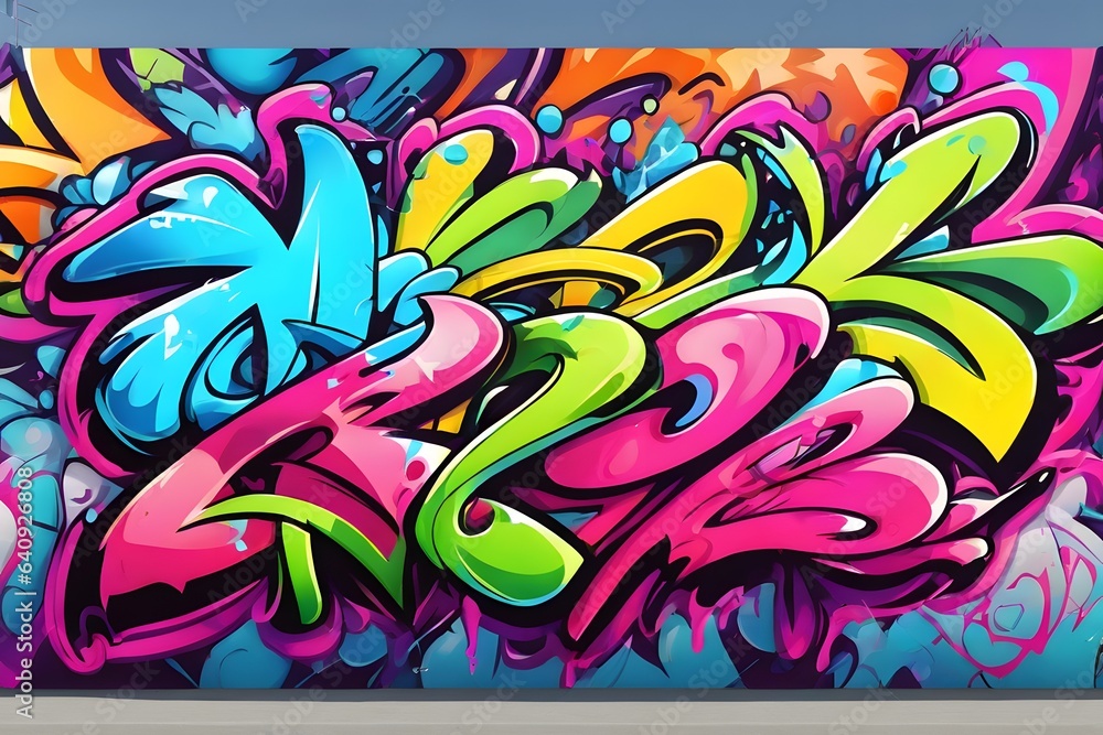 Street Graffiti Background, Street Graffiti Wallpaper, Graffiti Pattern ...