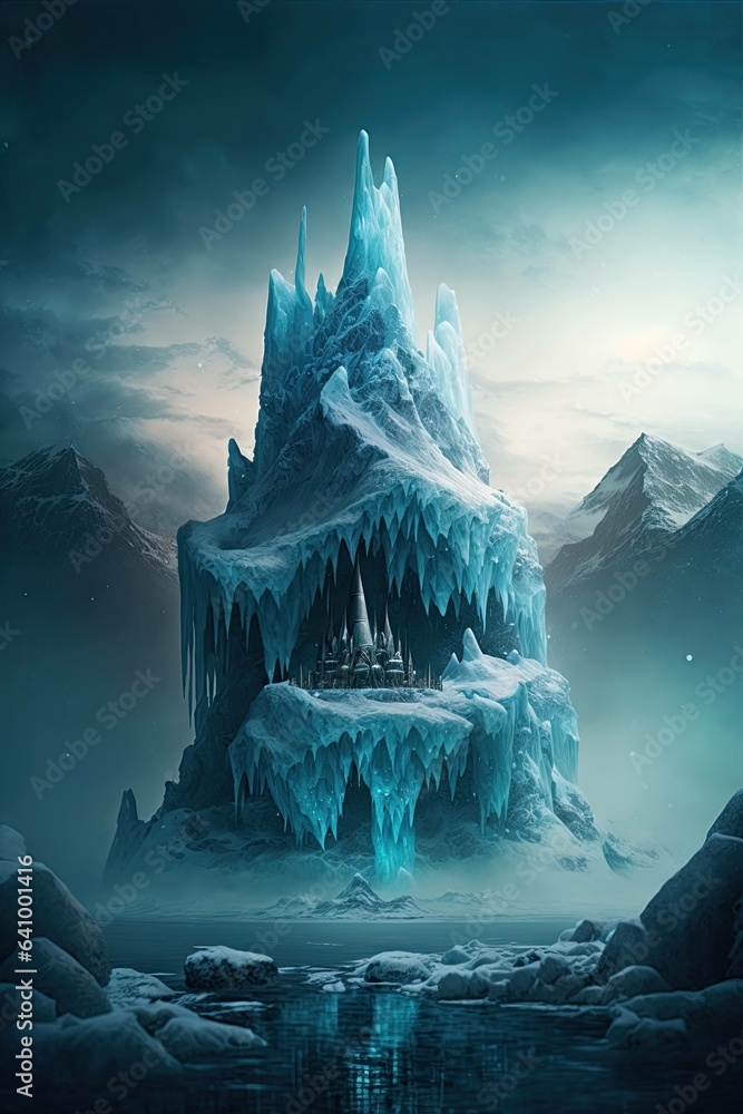 Ice Castle: A Majestic Winter Wonderland in Stunning HD, UHD, 8K, and ...