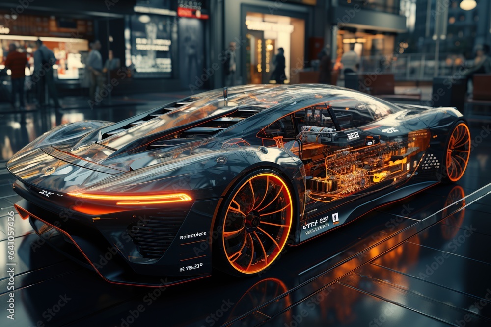 Visuals showcase AI-powered, data analysis, natural language processing ...