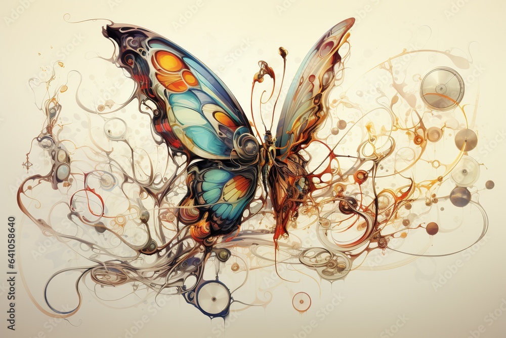 Amazing Transformations showcased in a dynamic artwork. Metamorphosing ...
