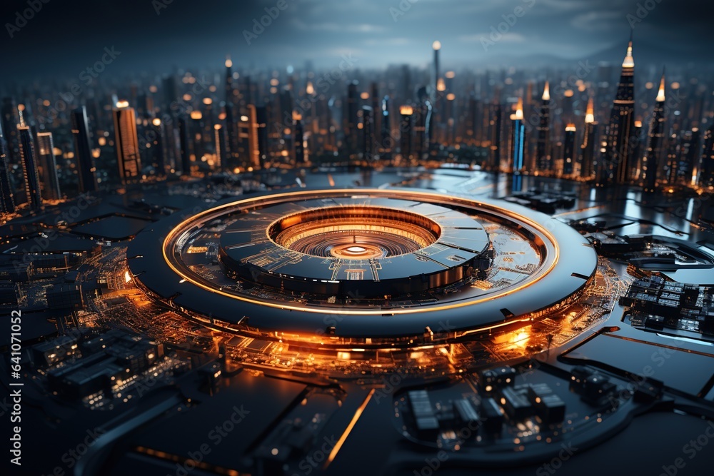 Visuals showcase AI-powered, data analysis, natural language processing ...