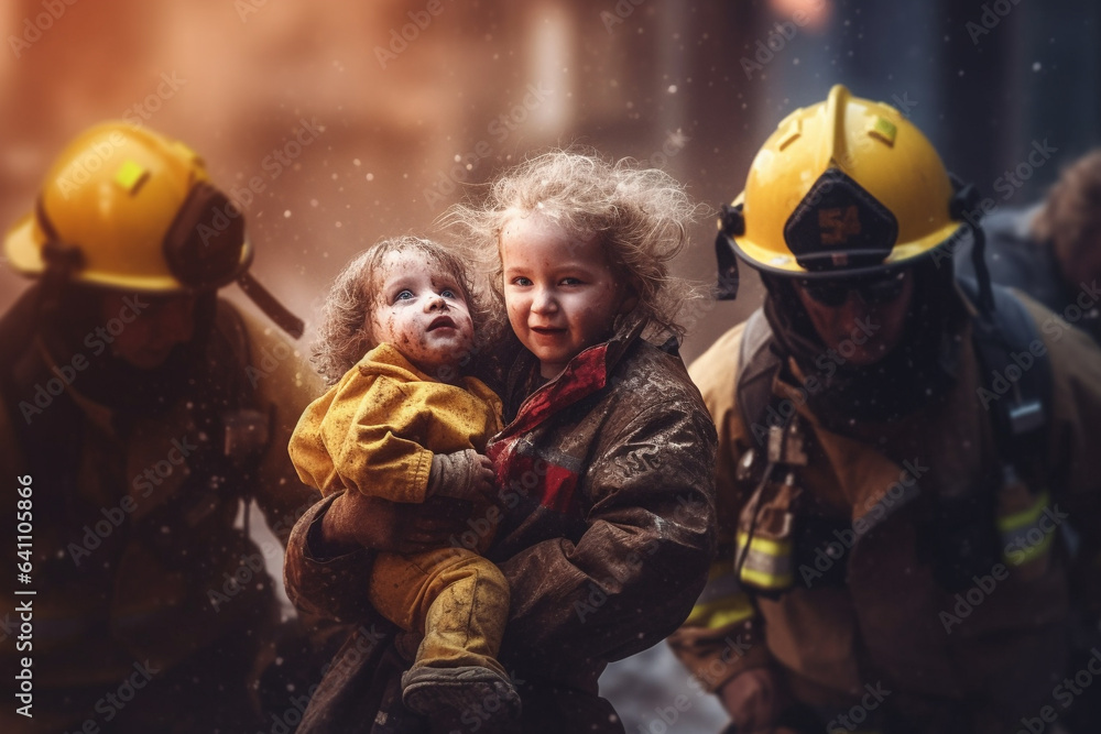 Rescuers help people who are in trouble. Lifeguards are brave. Rescue ...