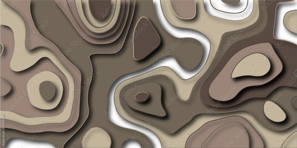 Abstract trending mordern 3d paper cut out background texture design ...