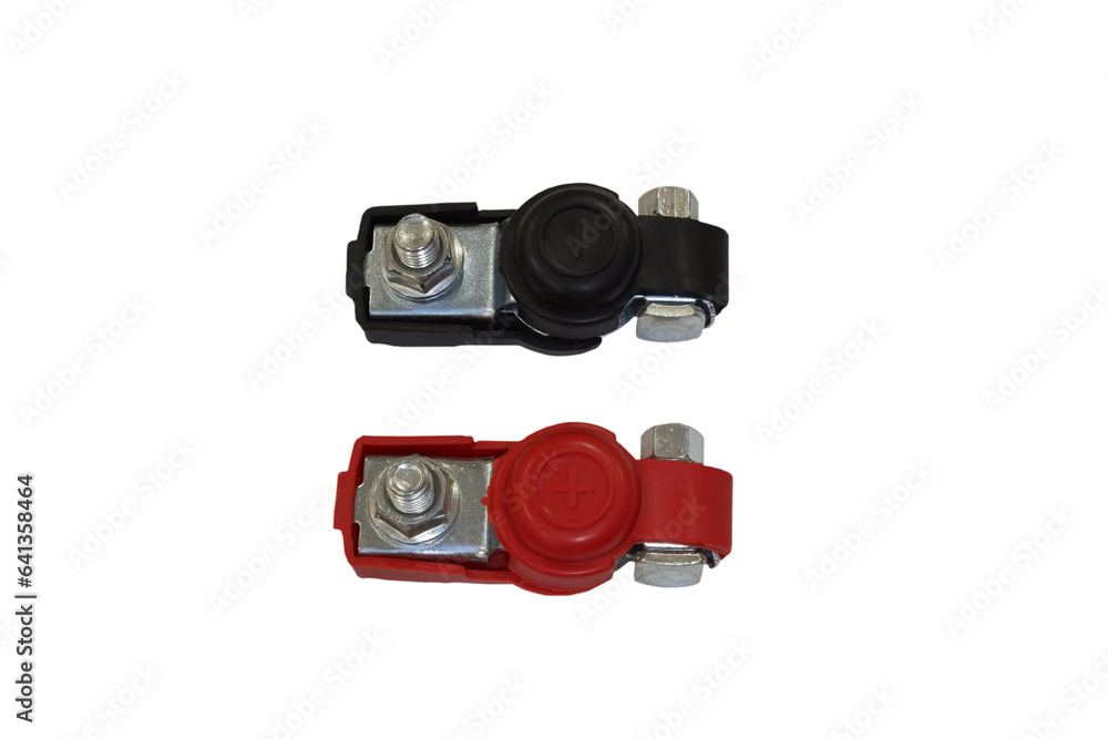 two battery terminals are isolated,terminals for connecting a car ...