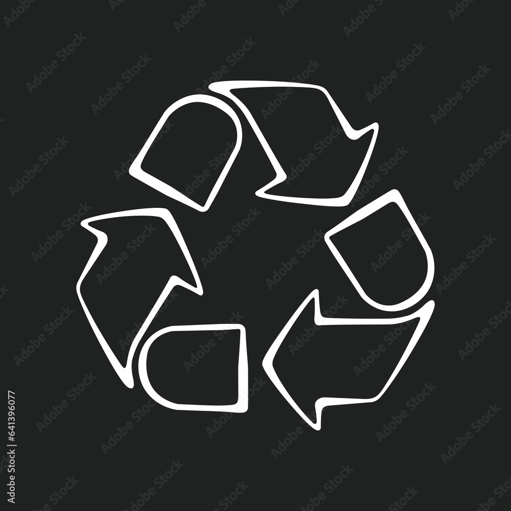 Recycle Icon Recycle Vector Recycle Logo Recycle Branding Eco Friendly Icon Go Green