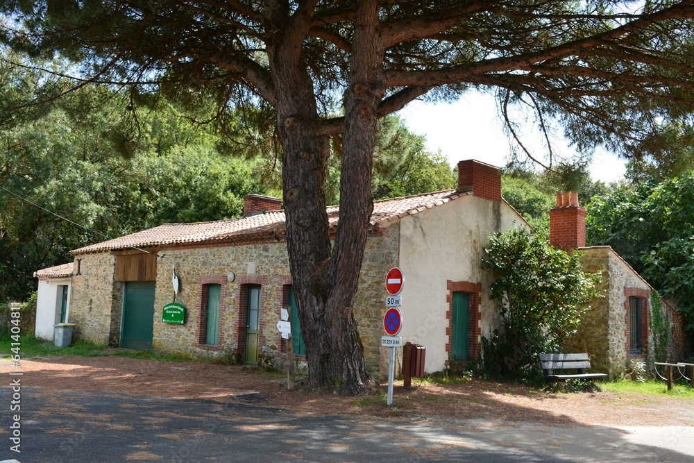 Bouaye - Maison de la Réserve naturelle du lac de Grand-Lieu Stock ...