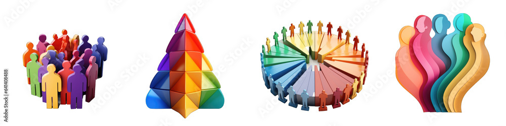 Diversity Equality and Inclusion clipart collection, vector, icons ...