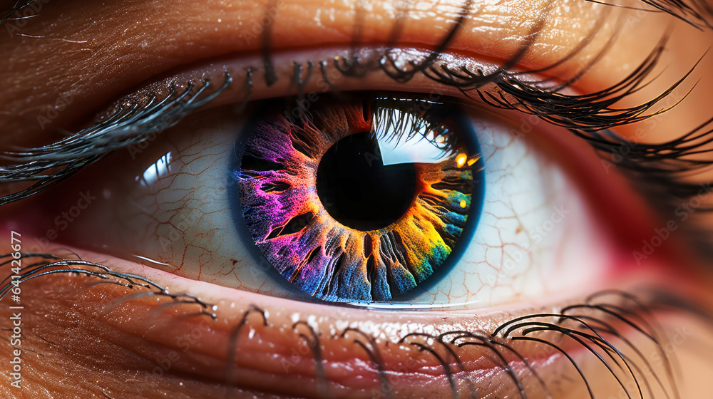 Explore the beauty and complexity of the human eye with this HDR, and ...