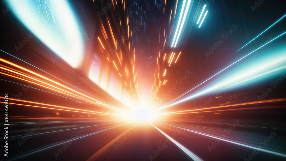 electrifying visual capturing the essence of speed, as high-speed ...