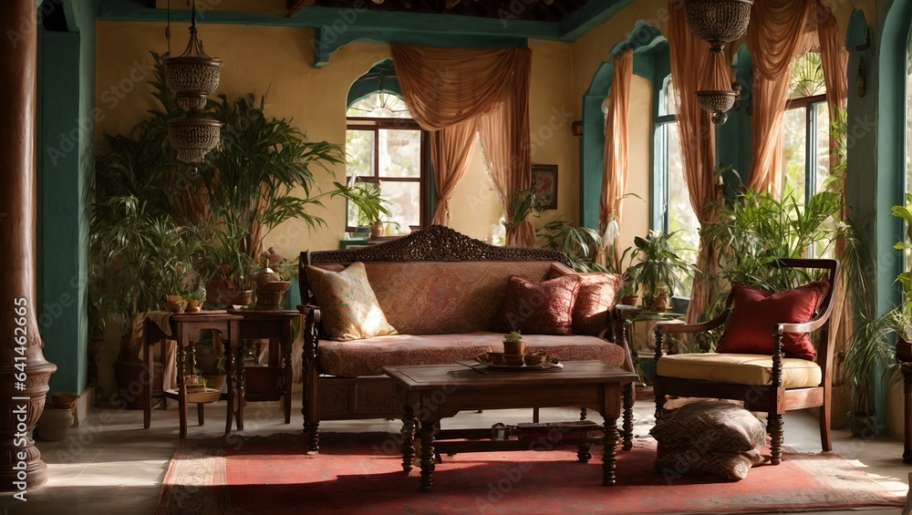 Vintage Indian home with a blend of British colonial and indigenous ...