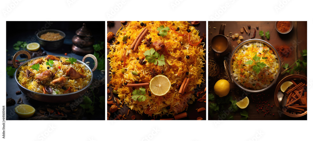 delicious biryani food texture background illustration cuisine meal ...
