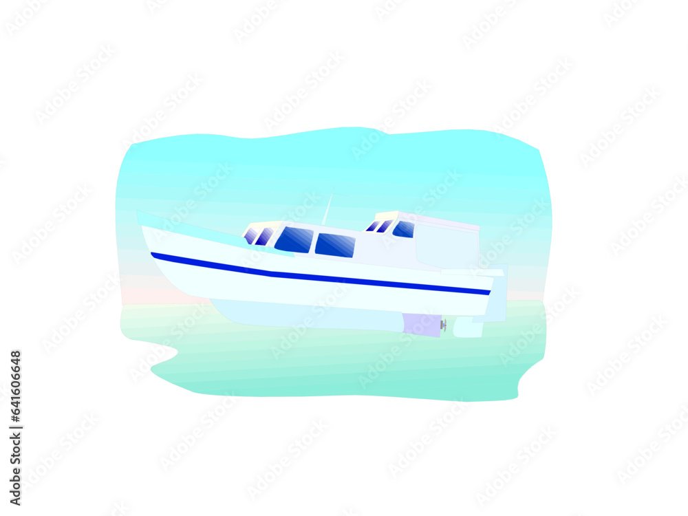 Sail board background, Sailboat icon, logo vector. Sailing Boat ...
