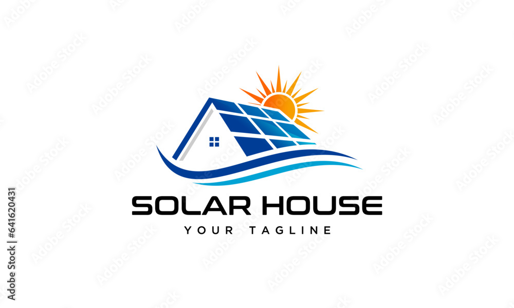 Vector of sun solar energy logo icon vector template Stock Vector ...