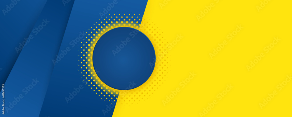 yellow and blue with gradient abstract vector background, Promotion ...