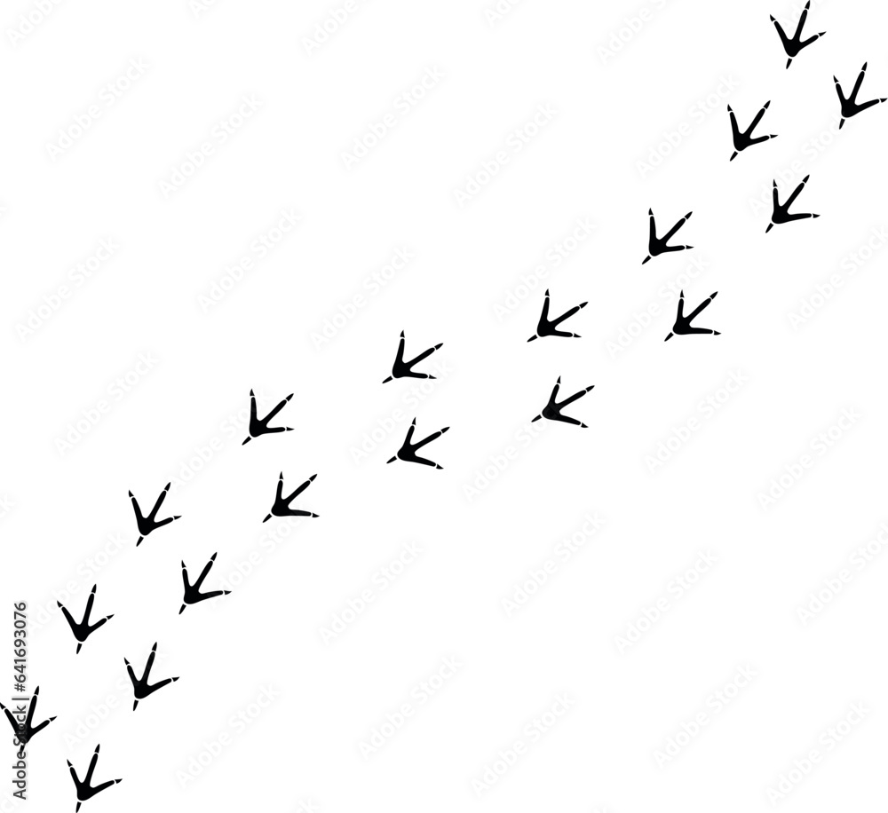 Vetor de Chicken Footprint Cutfile, cricut ,silhouette, SVG, EPS, JPEG ...