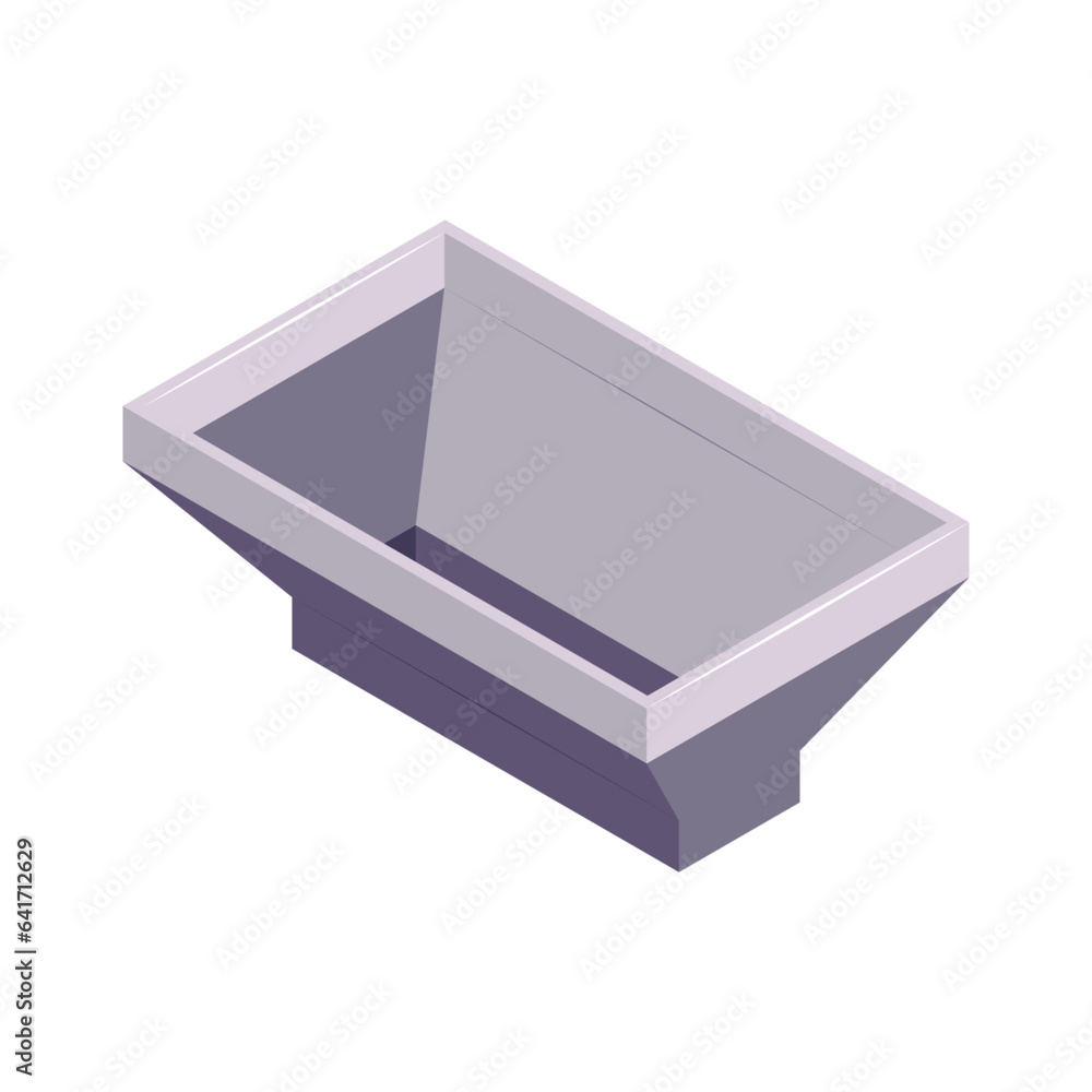 Free vector isometric grain elevator set of isolated icons with silos ...