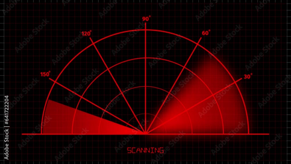 Radar Sonar With Object On Map Modern Submarine Radar Sonar With Object On Map Sensor Radar E