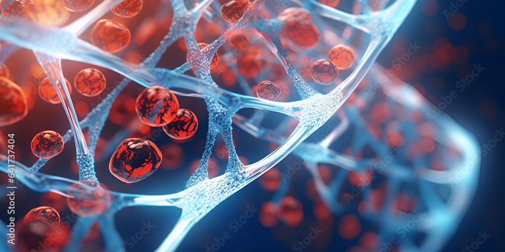 Cell Culture Stock, Neuron Cell, Neurons on white background, single ...