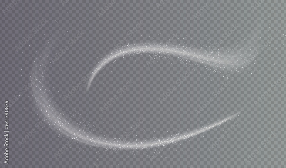 Magic white wind png festive isolated on transparent background. white ...