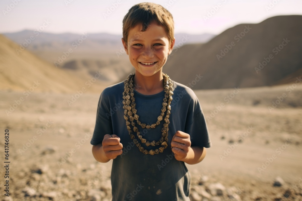 Lifestyle portrait photography of a joyful boy in his 20s shaking hands ...