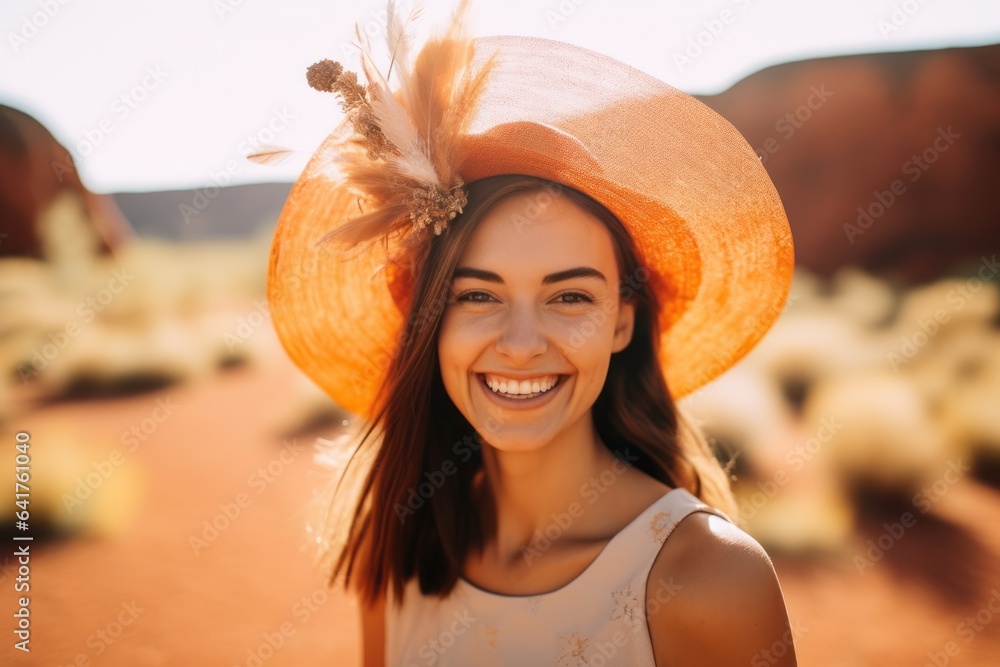 Foto de Medium shot portrait photography of a cheerful girl in his 30s ...