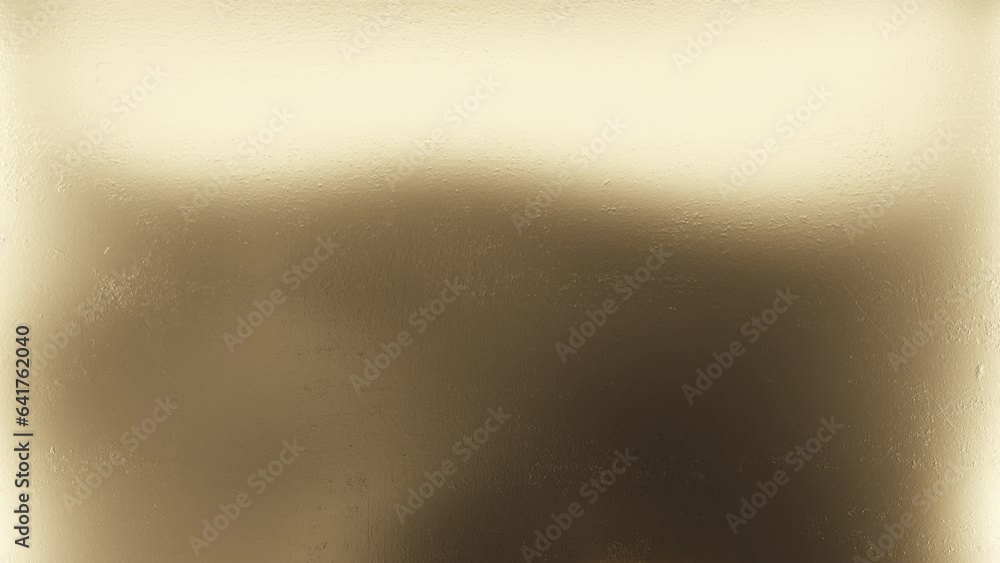 Rolls of Golden Tape Unwinding Down, Closing the Screen and After Going ...