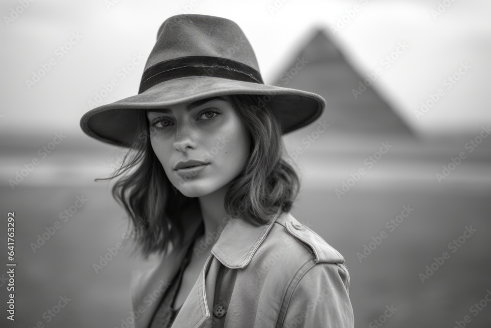 Group portrait photography of a jovial girl in his 30s wearing a ...