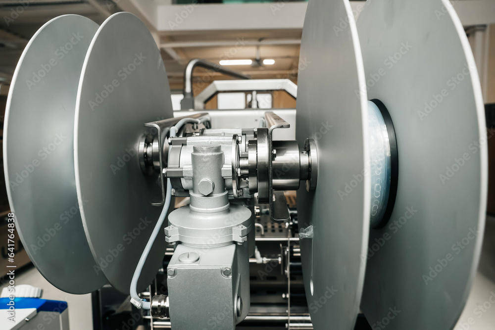 scrap collecting unit on thermoforming machine Processing of Packaging ...