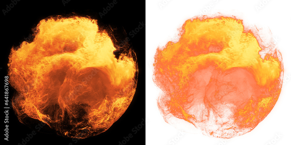 Explore a mesmerizing abstract orb constructed from energetic particles ...