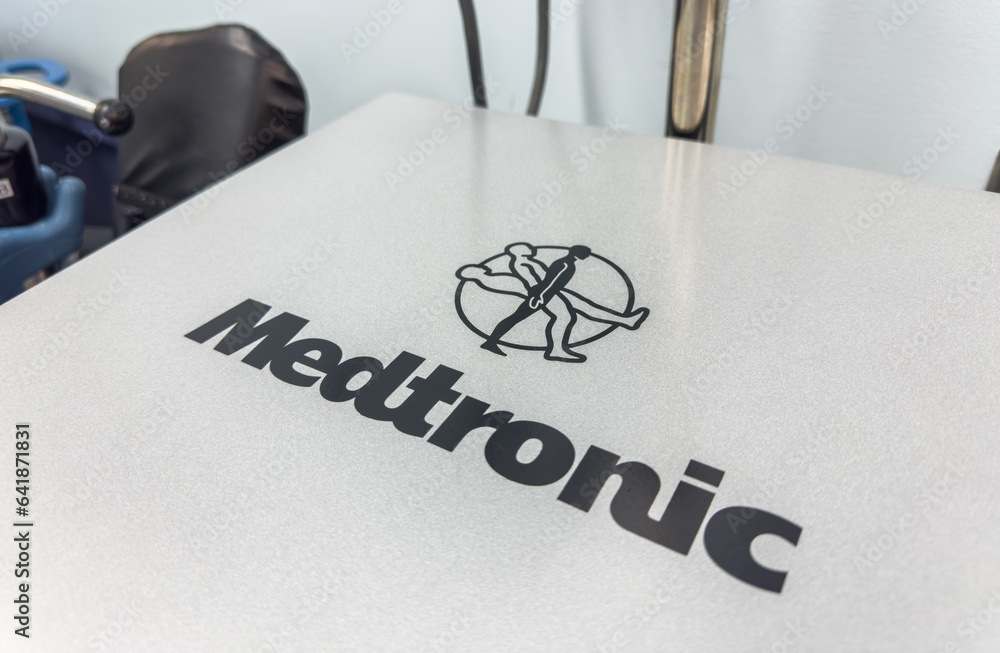 Chicago, Illinois, USA, Aug 31, 2023, Medtronic Tech: A symbol of ...