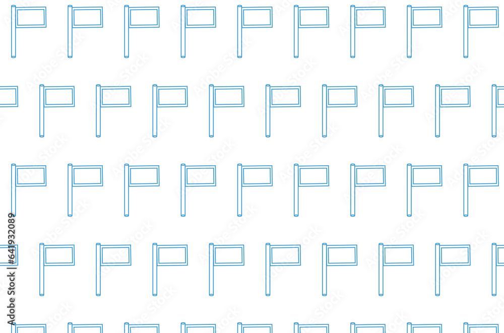 Digital png illustration of blue flag pattern on transparent background ...