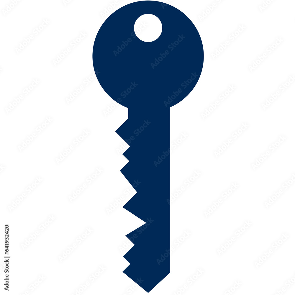 Digital png illustration of blue key on transparent background Stock ...