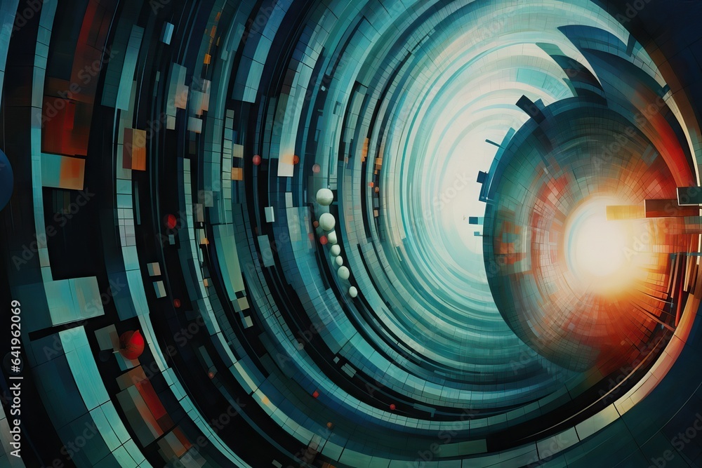 integrated network technology online cor modern integration abstract ...