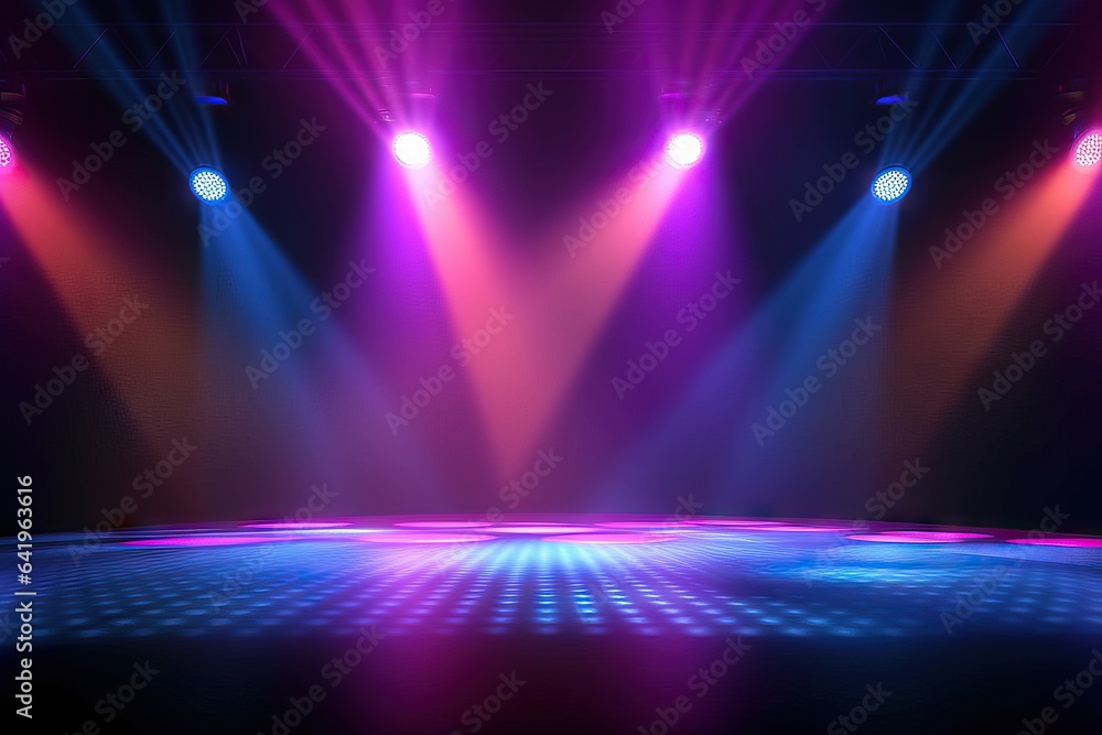 blue your Several bright splay blur scene black colorful bright beam ...