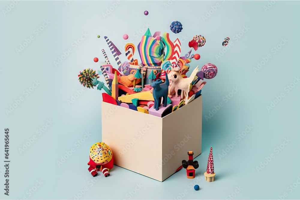 box space streamer birthday box background gift object gift box ...