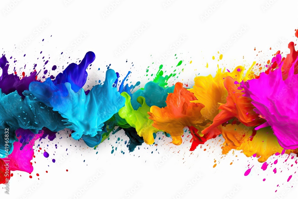 page red border colours spill colours watercolor colours Border ...