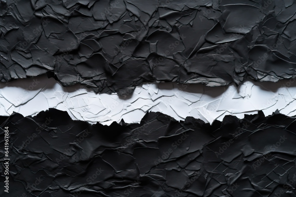 design concept abstract element cardboard edge black damage paper gru ...