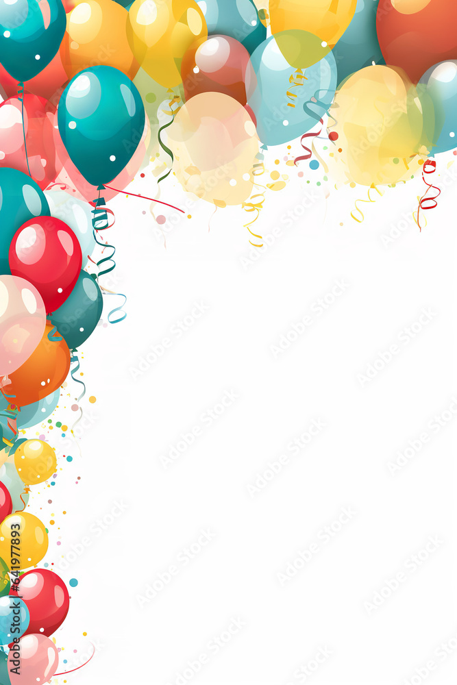 birthday border clipart free Stock Illustration | Adobe Stock